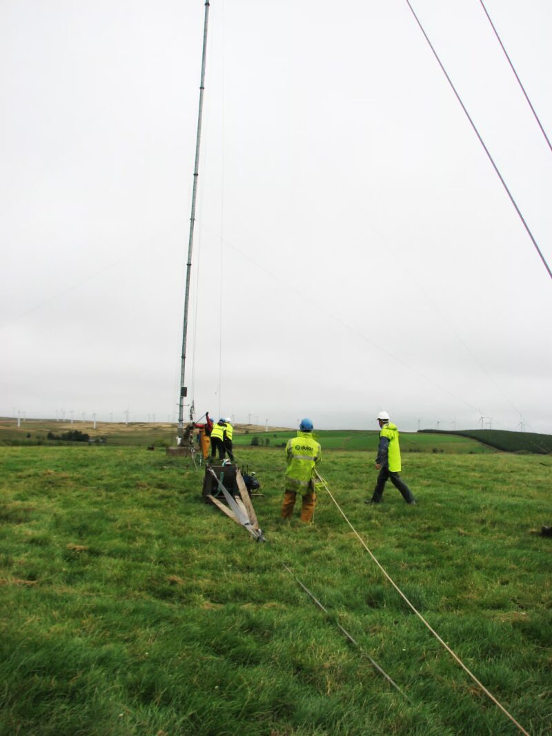 From planning to decom: Wind monitoring at a site in Wales – Dulas
